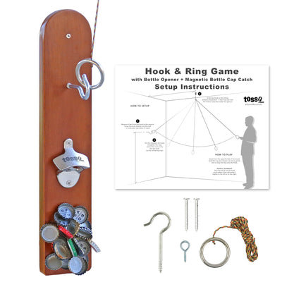 Vivere Hammocks Hammer Crown Tall Hook and Ring Game | Wayfair